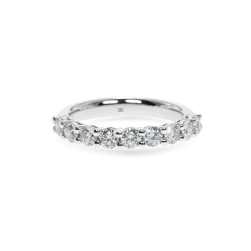 Sierra Classic 0.10ct Round Basket Wedding Band – Diamond Elite