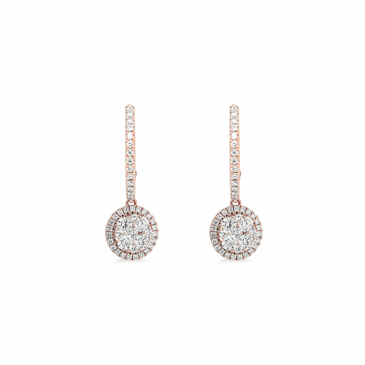 Orbit Diamond Drop Earrings – Diamond Elite